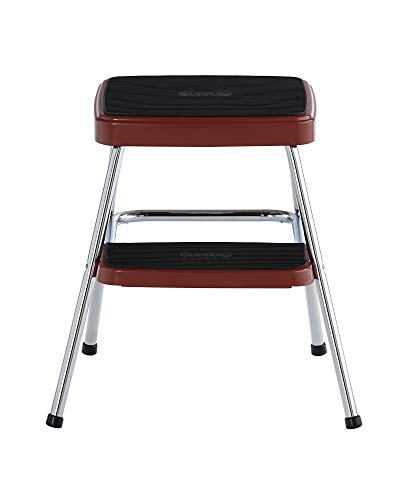 COSCO 11330RED1E Stylaire Retro Two (red, one Pack) Step Stool,