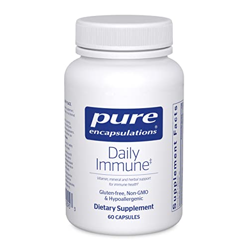 Pure Encapsulations Daily Immune | Comprehensive Immune Formula with Vitamin, Mineral, and Herbal Support | 60 Capsules*