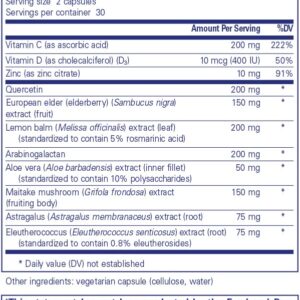 Pure Encapsulations Daily Immune | Comprehensive Immune Formula with Vitamin, Mineral, and Herbal Support | 60 Capsules*