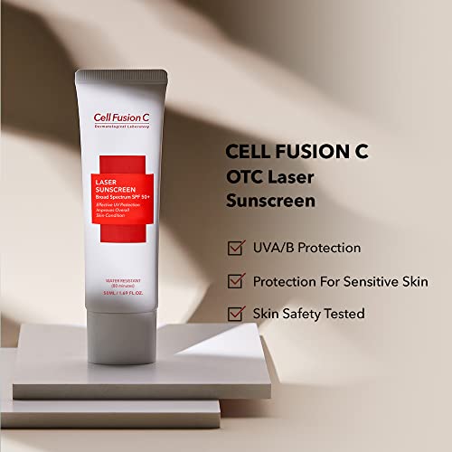 Cell Fusion C Laser Sunscreen SPF 50+ | Water resistant facial sunscreen, Anti-aging, Reef Safe