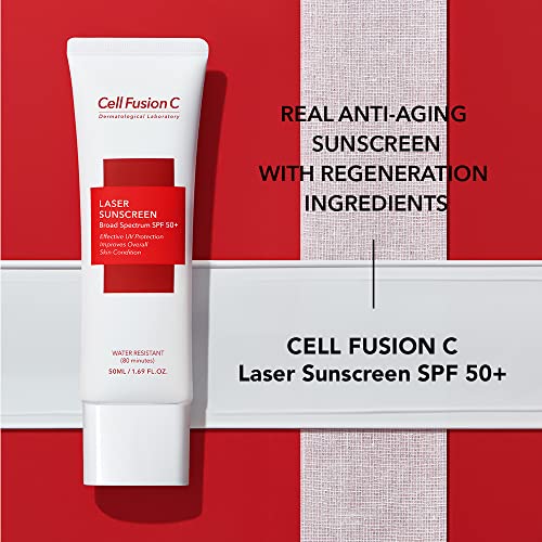 Cell Fusion C Laser Sunscreen SPF 50+ | Water resistant facial sunscreen, Anti-aging, Reef Safe