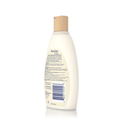 Aveeno Gentle Conditioning Baby Shampoo, 12 Ounce (Pack of 2)