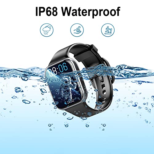 Smart Watch for Men Women, 1.69" HD Screen Activity Tracker Smartwatch, Fitness Tracker with Heart Rate/Sleep Monitor, 25 Sport Modes IP68 Waterproof, Pedometer, Fitness Watch for Android iOS Phones