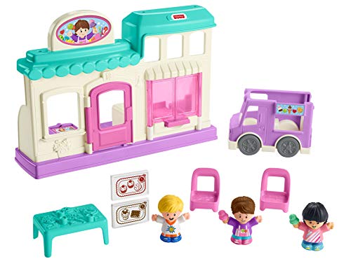 Fisher-Price Little People Time for a Treat Gift Set, Toddler Play Set with Figures