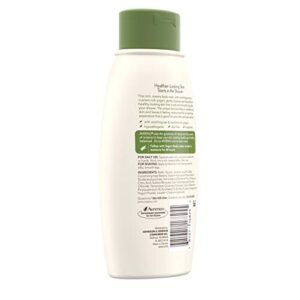 Aveeno Daily Moisturizing Yogurt Body Wash for Dry Skin with Soothing Oat & Vanilla Scent, Gentle Body Cleanser, 12 fl. oz