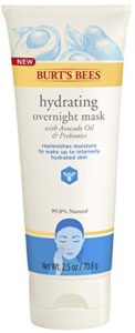 burt’s bees hydrating for unisex, overnight mask, 2.5 oz