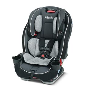 graco slimfit 3 in 1 car seat | slim & comfy design saves space in your back seat, darcie