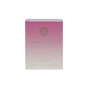 versace bright crystal eau de toilette cologne miniature size 0.17 oz for women