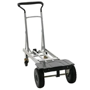 Cosco 3 in 1 Aluminium 992lb / 450kg Capacity Hand Truck with Flat-Free Wheels