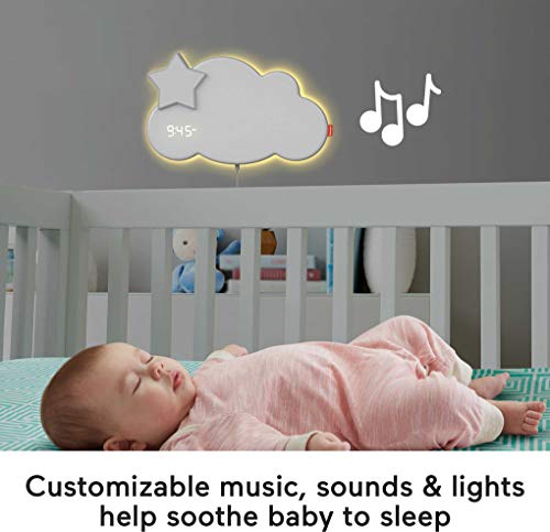 Fisher Price Sound Machine Lumalou Better Bedtime Routine System Interactive with Customizable Lights Music & Timers For Ages 0-8 Years