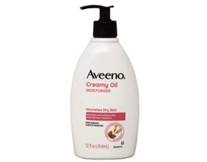 aveeno creamy oil r size 12oz aveeno creamy moisturizing oil