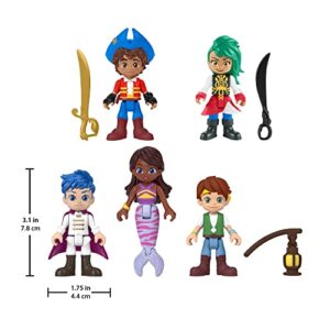 Fisher-Price Santiago Of The Seas Pirate Toys Figure Pack With 5 Characters & Accessories For Preschool Play Ages 3+ Years