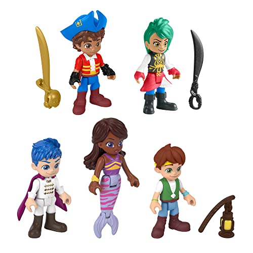 Fisher-Price Santiago Of The Seas Pirate Toys Figure Pack With 5 Characters & Accessories For Preschool Play Ages 3+ Years