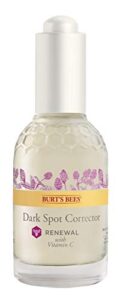 burt’s bees renewal dark spot corrector with bakuchiol natural retinol alternative, 1 oz (package may vary)