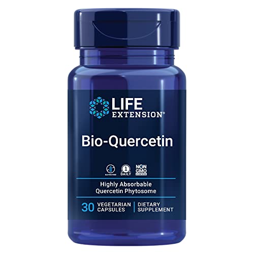 Life Extension Bio-quercetin – Supports Immune & Cardiovascular Health – Gluten-Free – Once Daily – Non-GMO – 30 Vegetarian Capsules