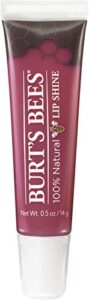 burt’s bees lip gloss easter basket stuffers, lip shine for women, 100% natural makeup, pucker