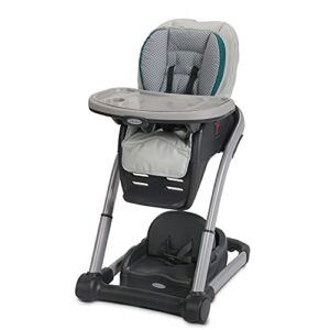 graco blossom 6 in 1 convertible high chair, sapphire