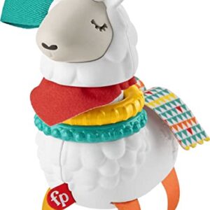 Fisher-Price Click Clack Llama, Baby Take-Along Activity Toy