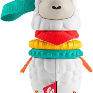 Fisher-Price Click Clack Llama, Baby Take-Along Activity Toy