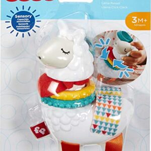 Fisher-Price Click Clack Llama, Baby Take-Along Activity Toy