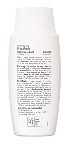 ISDIN Eryfotona Ageless Sunscreen Zinc Oxide and 100% Mineral Tinted Sunscreen SPF 50+, 3.4 Fl Oz