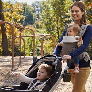 Graco Cradle Me 4 in 1 Baby Carrier | Includes Newborn Mode with No Insert Needed, Mineral Gray