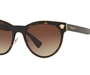 Versace MEDUSA CHARM VE2198 Sunglasses 125213-54 -, Brown Gradient VE2198-125213-54