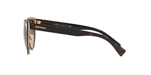 Versace MEDUSA CHARM VE2198 Sunglasses 125213-54 -, Brown Gradient VE2198-125213-54