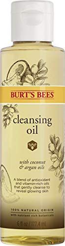 Burt's Bees 100% Natural Facial Cleansing Oil for Normal to Dry Skin, 6 Oz