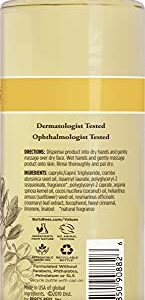 Burt's Bees 100% Natural Facial Cleansing Oil for Normal to Dry Skin, 6 Oz