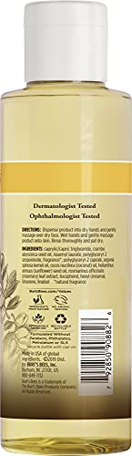 Burt's Bees 100% Natural Facial Cleansing Oil for Normal to Dry Skin, 6 Oz