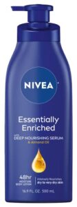 nivea essentially enriched body lotion,dry to very dry skin, 16.9 fl oz, package may vary