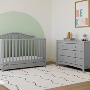 Graco Noah 6 Dresser, 6 Drawer, Pebble Gray