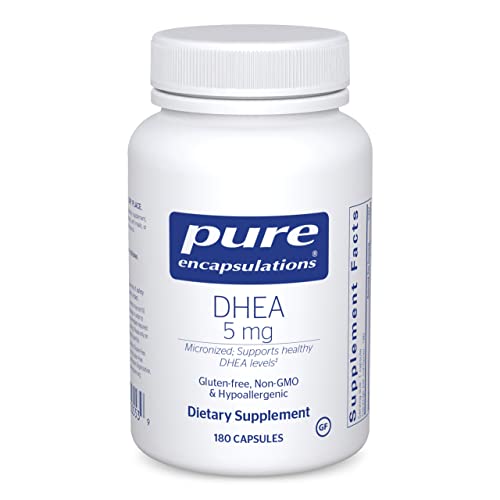 Pure Encapsulations DHEA 5 mg | Supplement for Immune Support, and Hormone Balance* | 180 Capsules