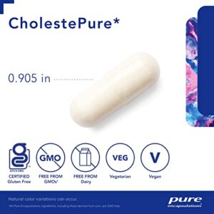 Pure Encapsulations CholestePure | Supplement to Support Cardiovascular Health, Enzyme Function, and Lipid Metabolism* | 90 Capsules