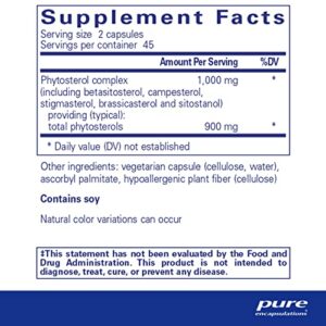 Pure Encapsulations CholestePure | Supplement to Support Cardiovascular Health, Enzyme Function, and Lipid Metabolism* | 90 Capsules