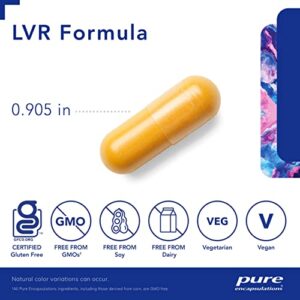 Pure Encapsulations LVR Formula | Hypoallergenic Supplement with Antioxidant Support for Liver Cell Health | 120 Capsules