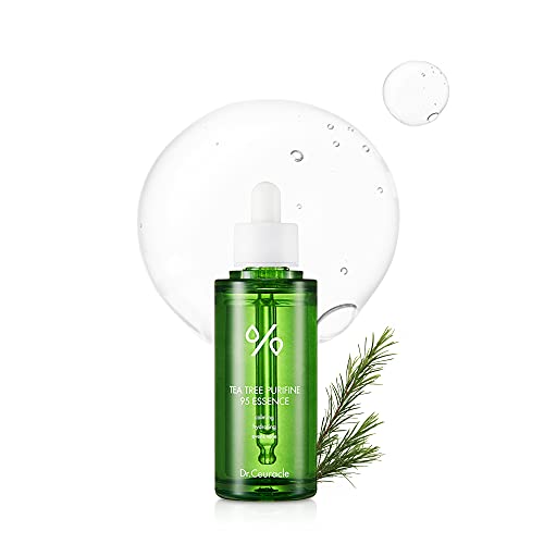 Dr.Ceuracle Tea Tree Purifine EssenceㅣThe Mildest Serum with 95% Tea Tree Extract ㅣLightweight Moisturizer for Returning Skin's Natural Vitality, ComplexionㅣIntensive Care for Calming Skin Trouble, Acne