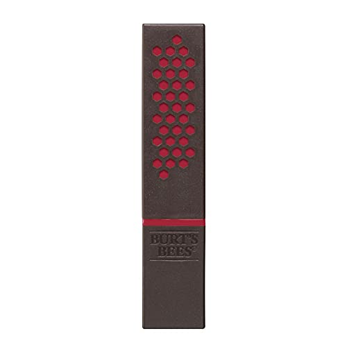 Burts Bees 100% Natural Moisturizing Lipstick, Scarlet Soaked, 1 Tube