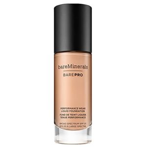 bareminerals barepro performance wear liquid foundation, cool beige, 1.02 fl oz