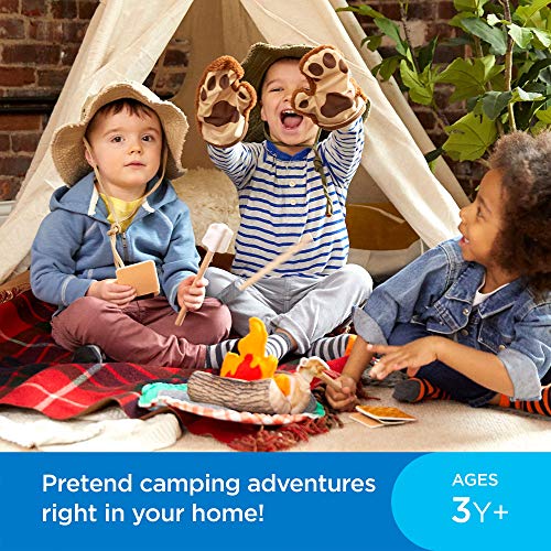 Fisher-Price S'more Fun Campfire, 18-Piece Pretend Playset [Amazon Exclusive]