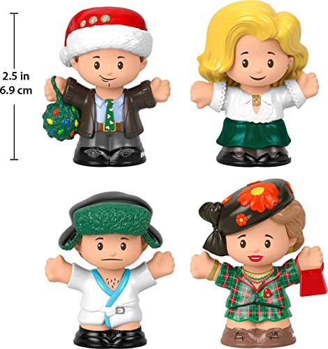 Little People Collector National Lampoon’S Christmas Vacation Special Edition Set In Display Gift Box for Adults & Fans, 4 Figures