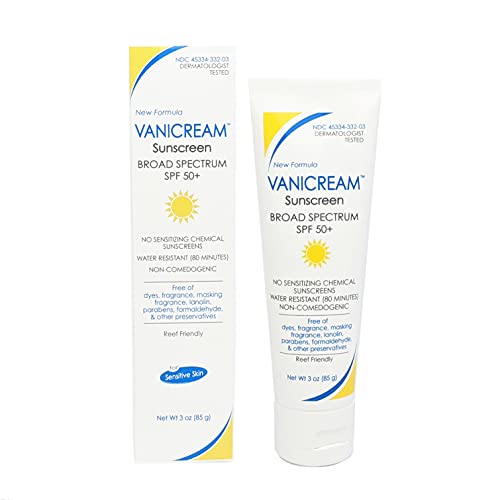 Vanicream Sunscreen Broad Spectrum SPF 50+ oz., 3 Ounce