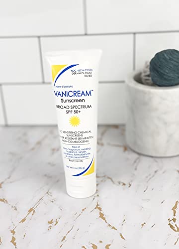 Vanicream Sunscreen Broad Spectrum SPF 50+ oz., 3 Ounce