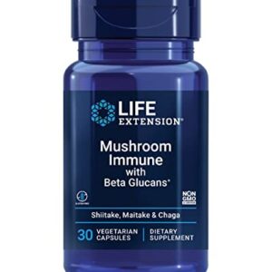 Life Extension Mushroom Immune with Beta Glucans