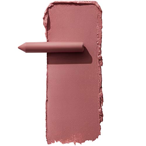 Maybelline Super Stay Ink Crayon Lipstick Makeup, Precision Tip Matte Lip Crayon with Built-in Sharpener, Longwear Up To 8Hrs, Lead The Way, Pink Beige, 1 Count