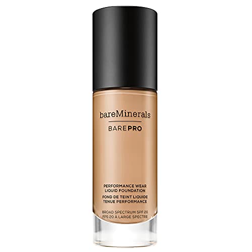 Bareminerals Barepro Performance Wear Liquid Foundation Spf 20, Linen 10.5