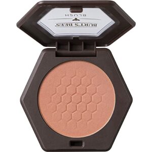 burt’s bees 100% natural blush with vitamin e, bare peach, 0.19 oz