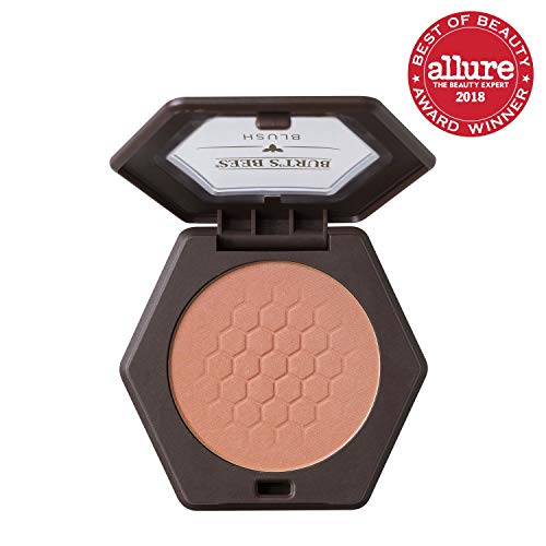 Burt's Bees 100% Natural Blush with Vitamin E, Bare Peach, 0.19 oz