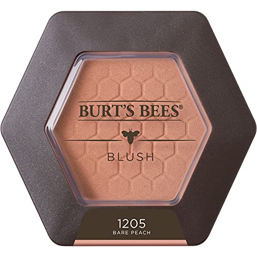 Burt's Bees 100% Natural Blush with Vitamin E, Bare Peach, 0.19 oz